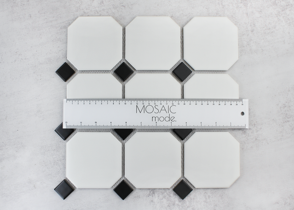 Grande Octagon Mosaic Tile - Mosaic Mode